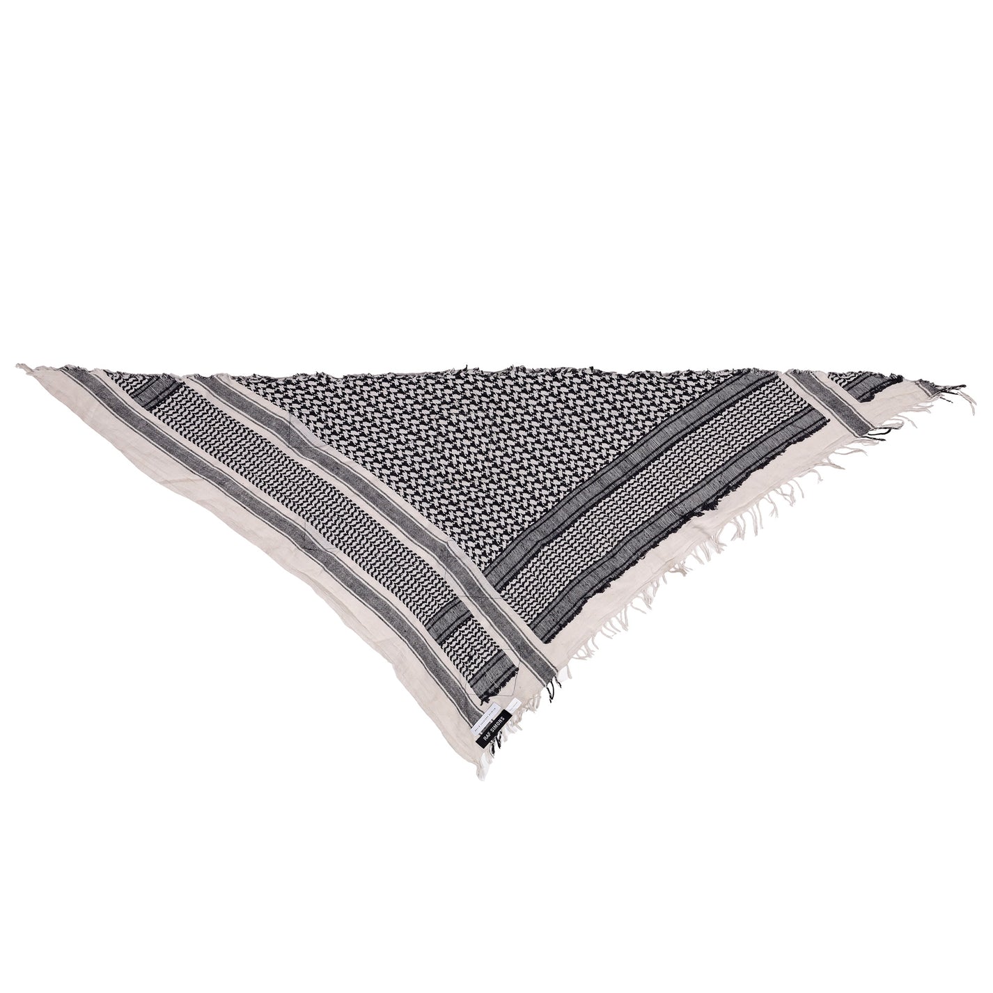 Raf Simons Autumn / Winter 2001 White Riot Riot Riot Keffiyeh Scarf ...