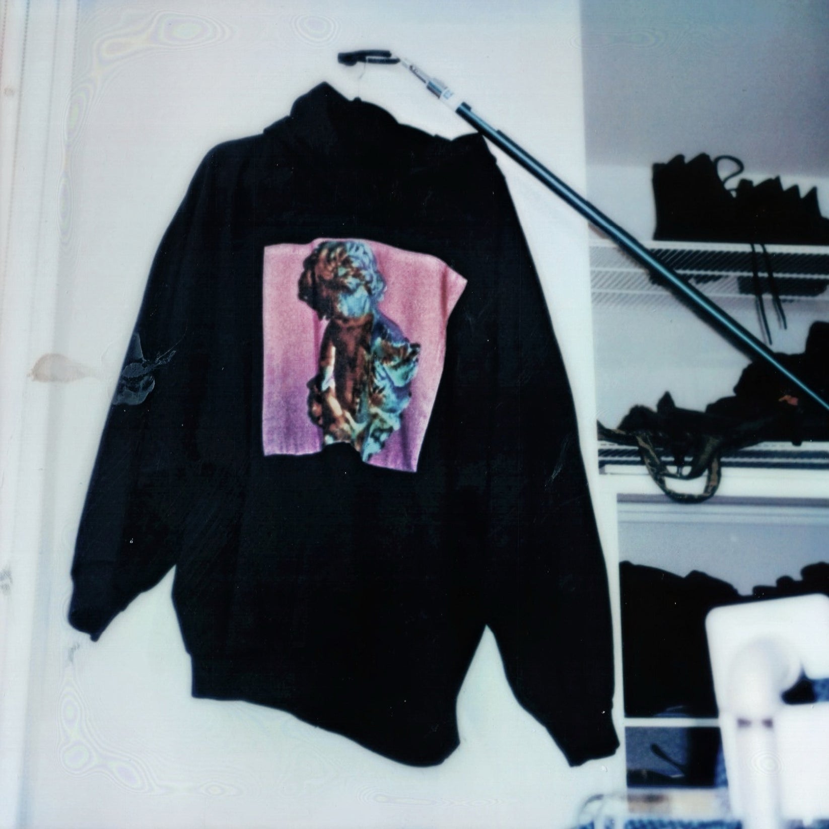 Raf Simons Autumn / Winter 2003 Closer Peter Saville “Technique” Hoodi ...