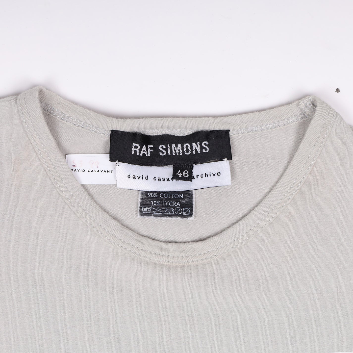 Raf Simons Spring / Summer 1999 Kinetic Youth Tank – david casavant archive