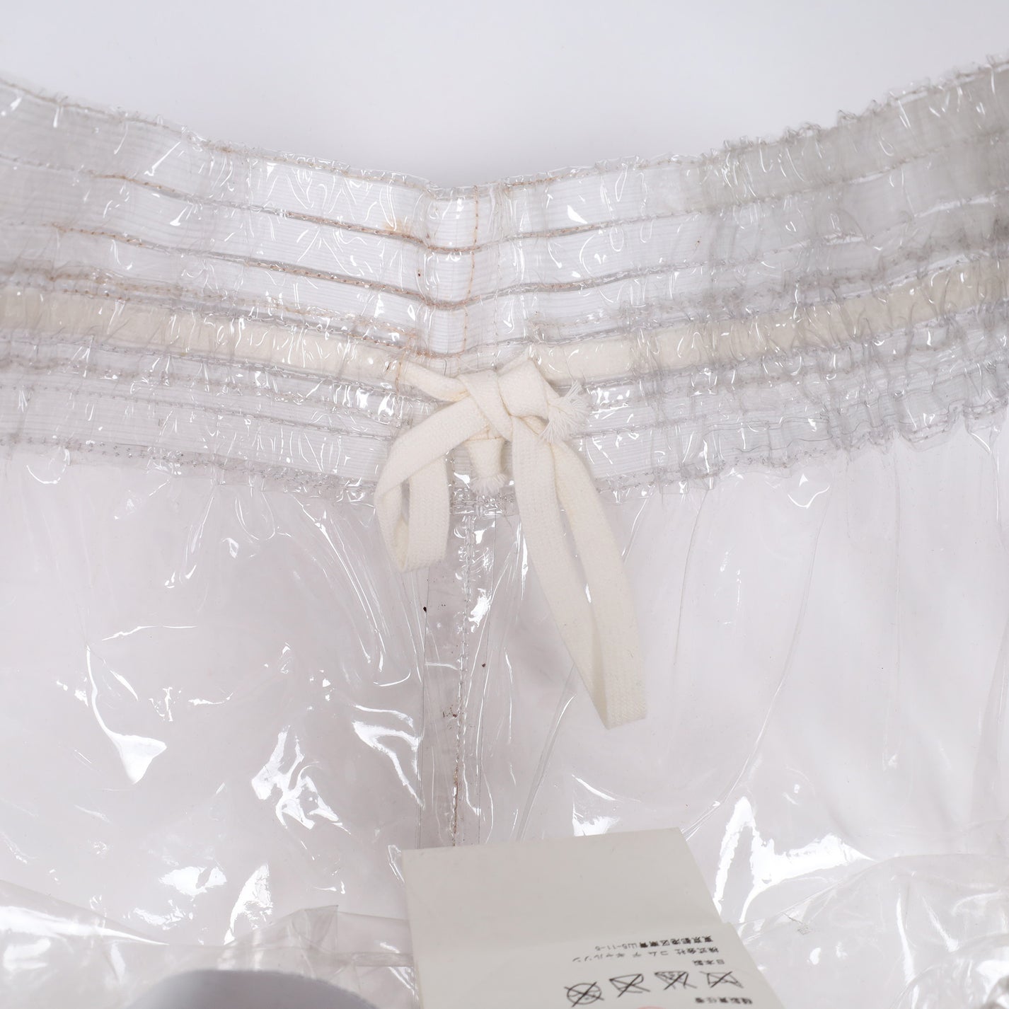 Comme des Garçons Homme Plus Clear Plastic Shorts – david casavant archive