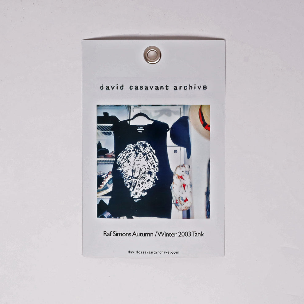 Raf Simons Autumn / Winter 2003 Tank – david casavant archive