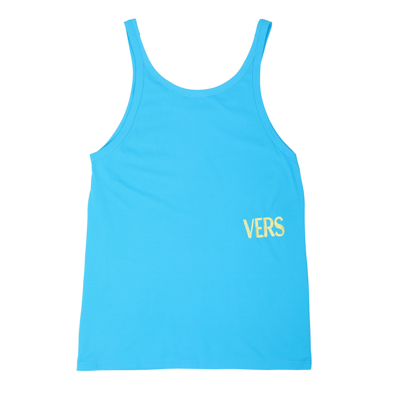 Versace Turquoise Spade Tank Top – david casavant archive