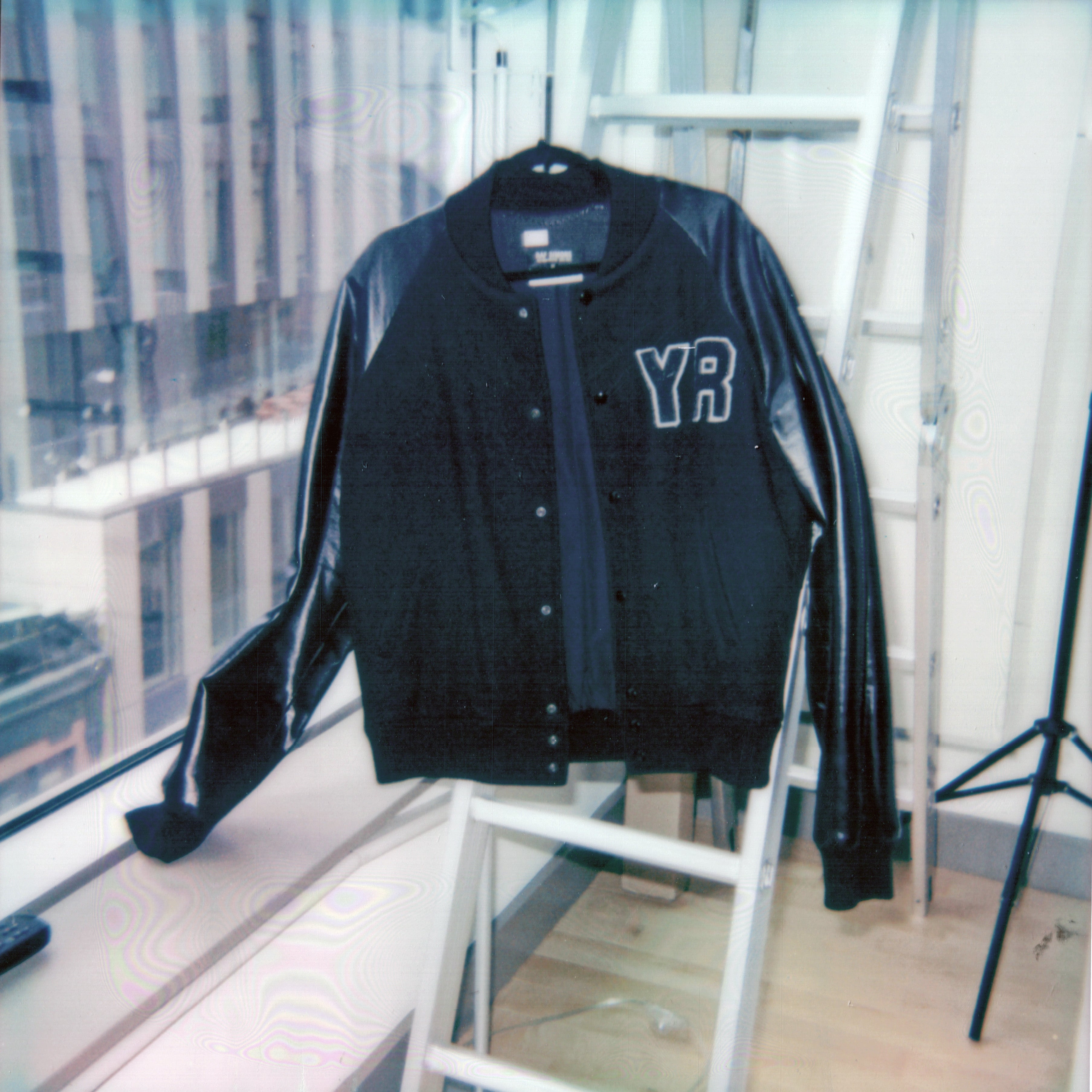 Raf Simons Autumn / Winter 2002 “Virginia Creeper” Varsity Black Lette ...