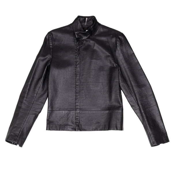 Dior Homme by Hedi Slimane Spring / Summer 2002 Black Leather Jacket ...