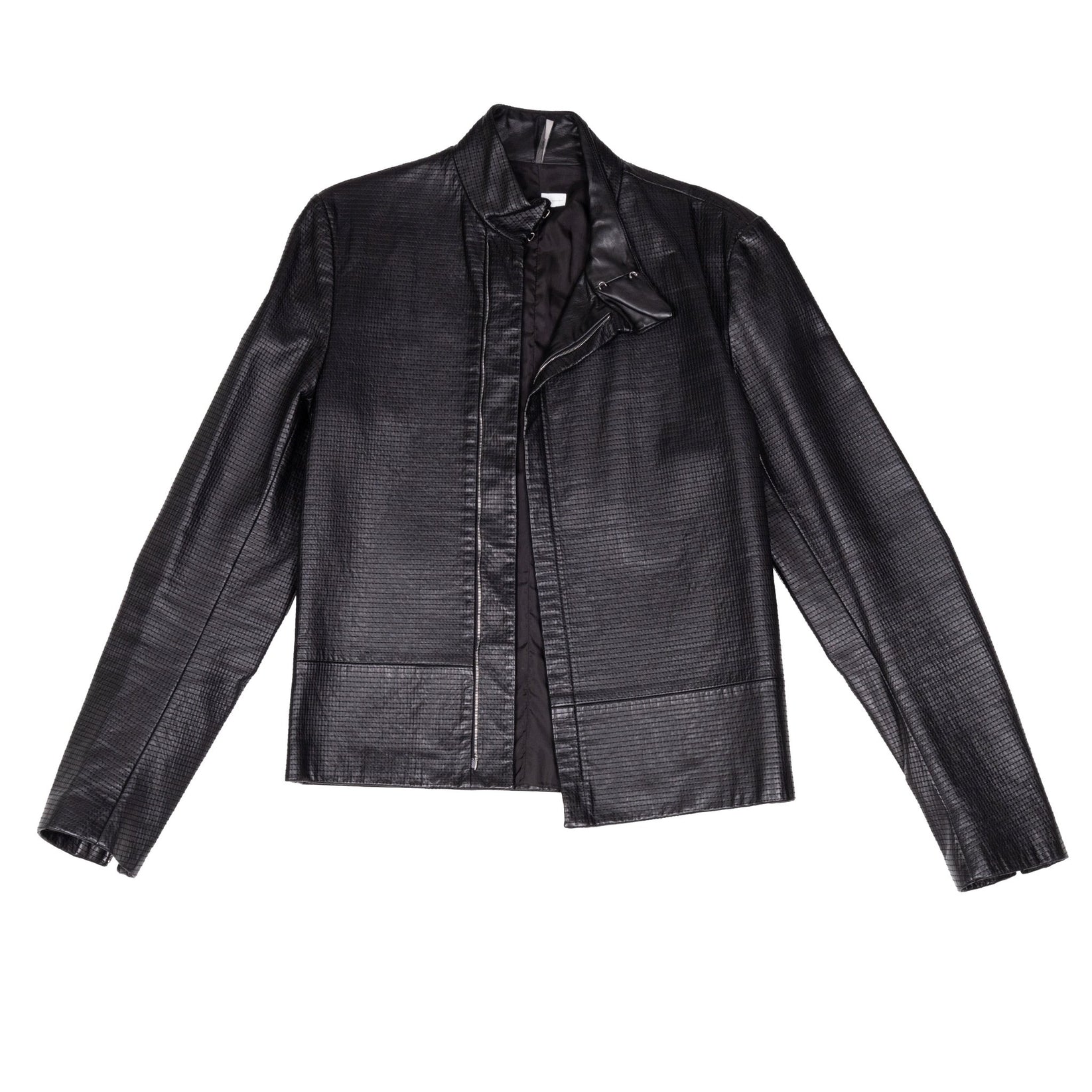 Dior Homme by Hedi Slimane Spring / Summer 2002 Black Leather Jacket ...