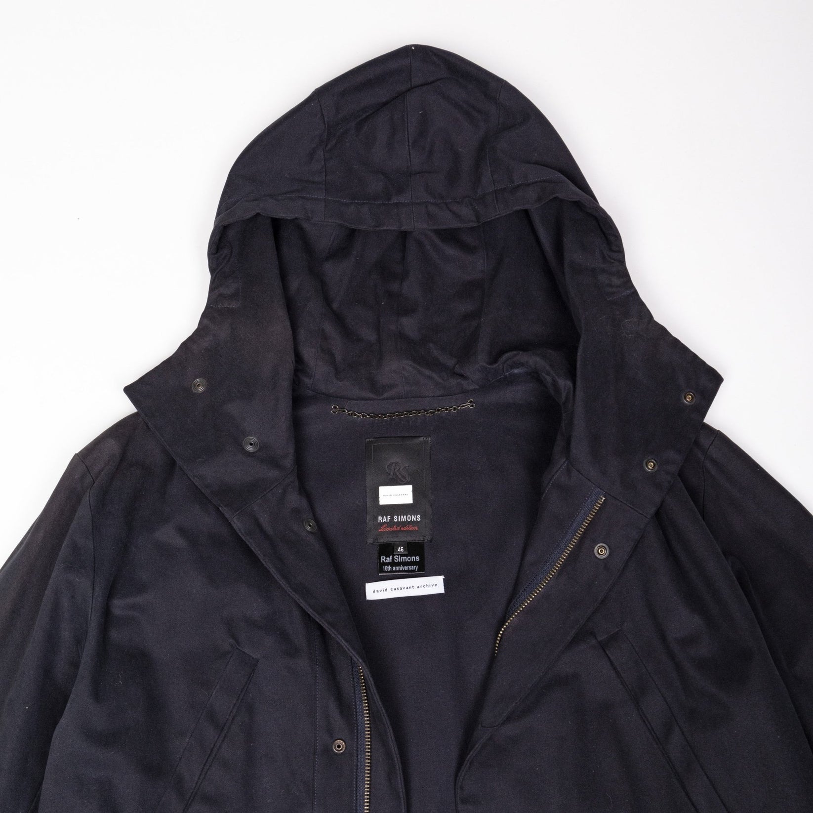 Raf Simons Limited Edition 10th Anniversary Teenage Riot Parka – david ...