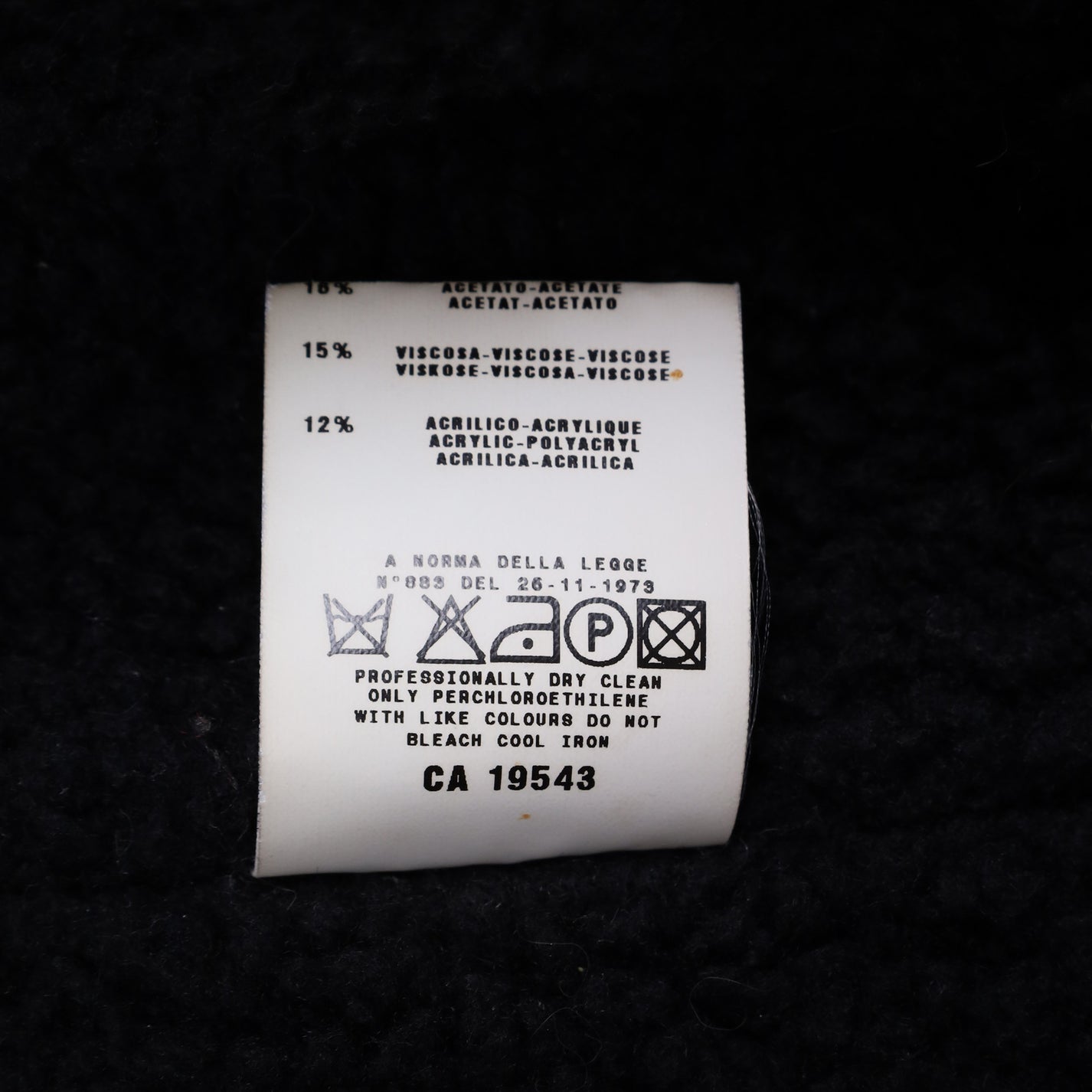 Helmut Lang Autumn / Winter 1998 Black Lined Coat – david casavant archive