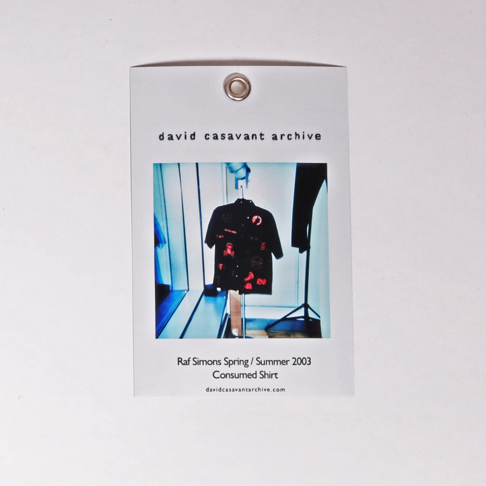 Raf Simons Spring / Summer 2003 Consumed Shirt – david casavant archive