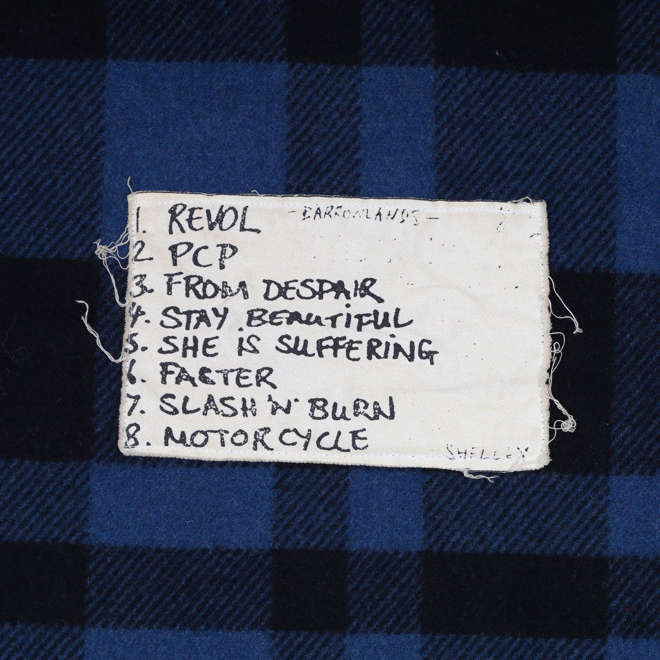Raf Simons “Limited Edition” Patches Blanket – david casavant archive