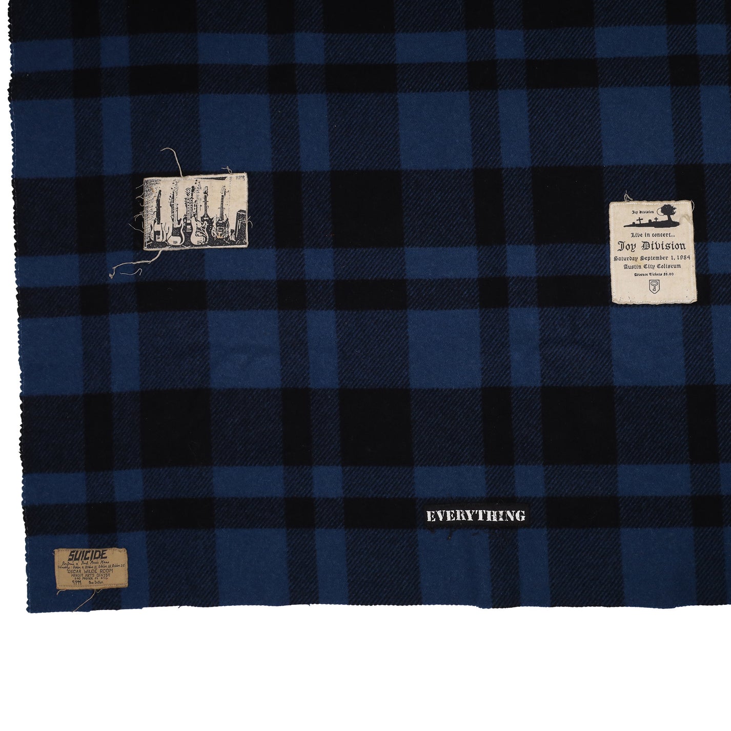 Raf Simons “Limited Edition” Patches Blanket – david casavant archive